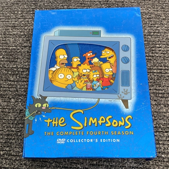 Media | The Simpsons Complete Fourth Seasons Dvd | Poshmark